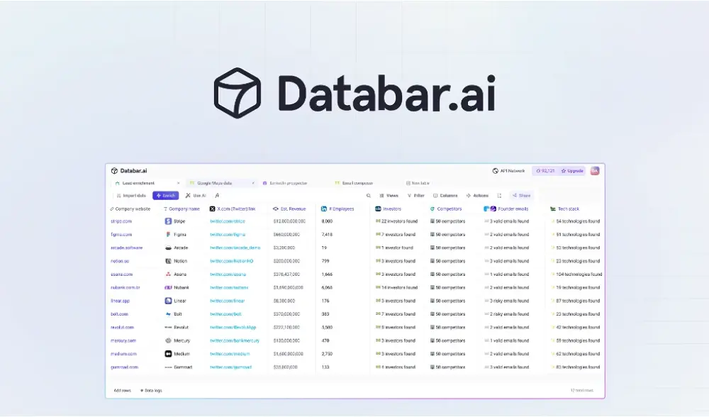Databar Lifetime Deal - AppsWorld