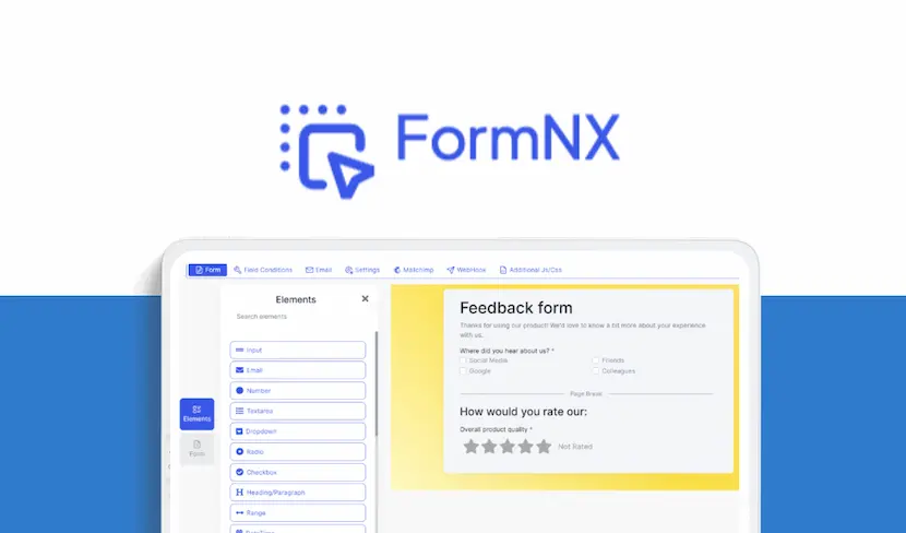 FormNX Lifetime Deal - AppsWorld