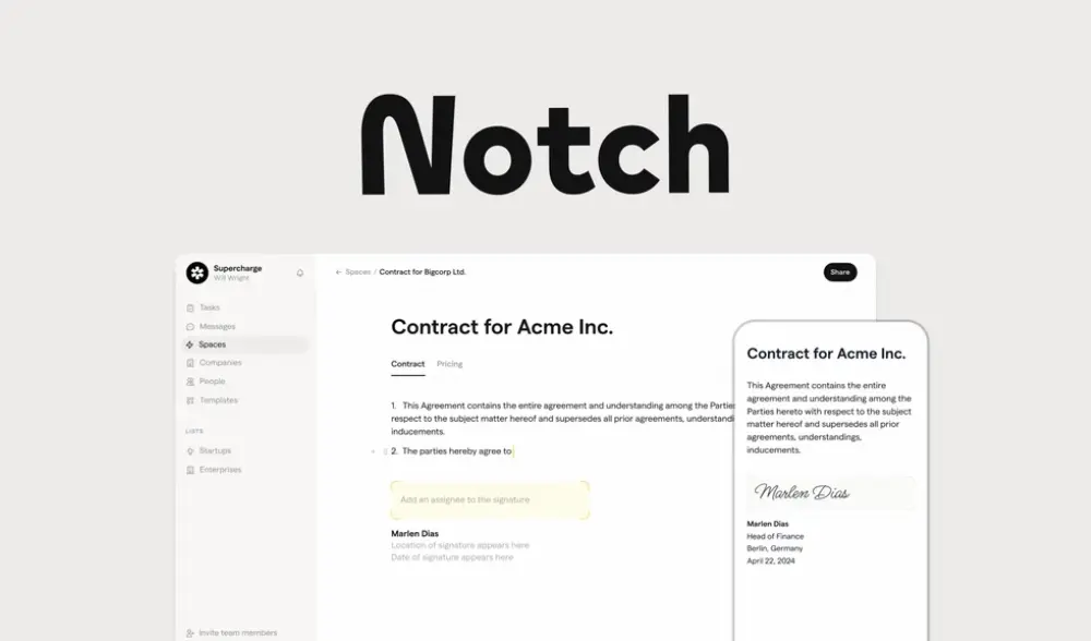 Notch Lifetime Deal - AppsWorld